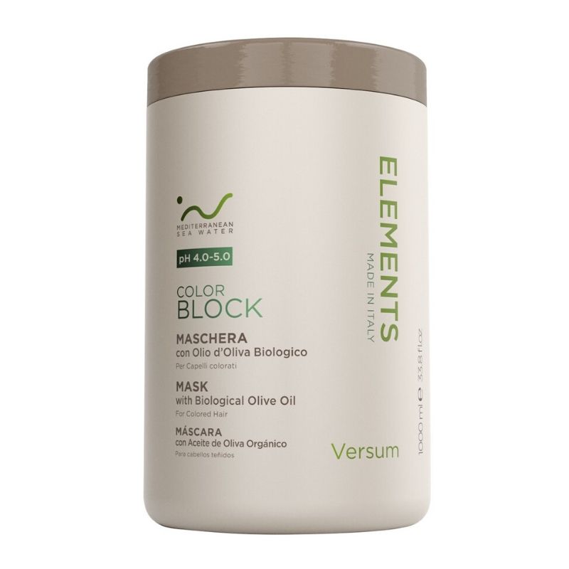 VERSUM ELEMENTS COLOR BLOCK MASK WITH ORGANIC OLIVE OIL MASCARILLA CON ...